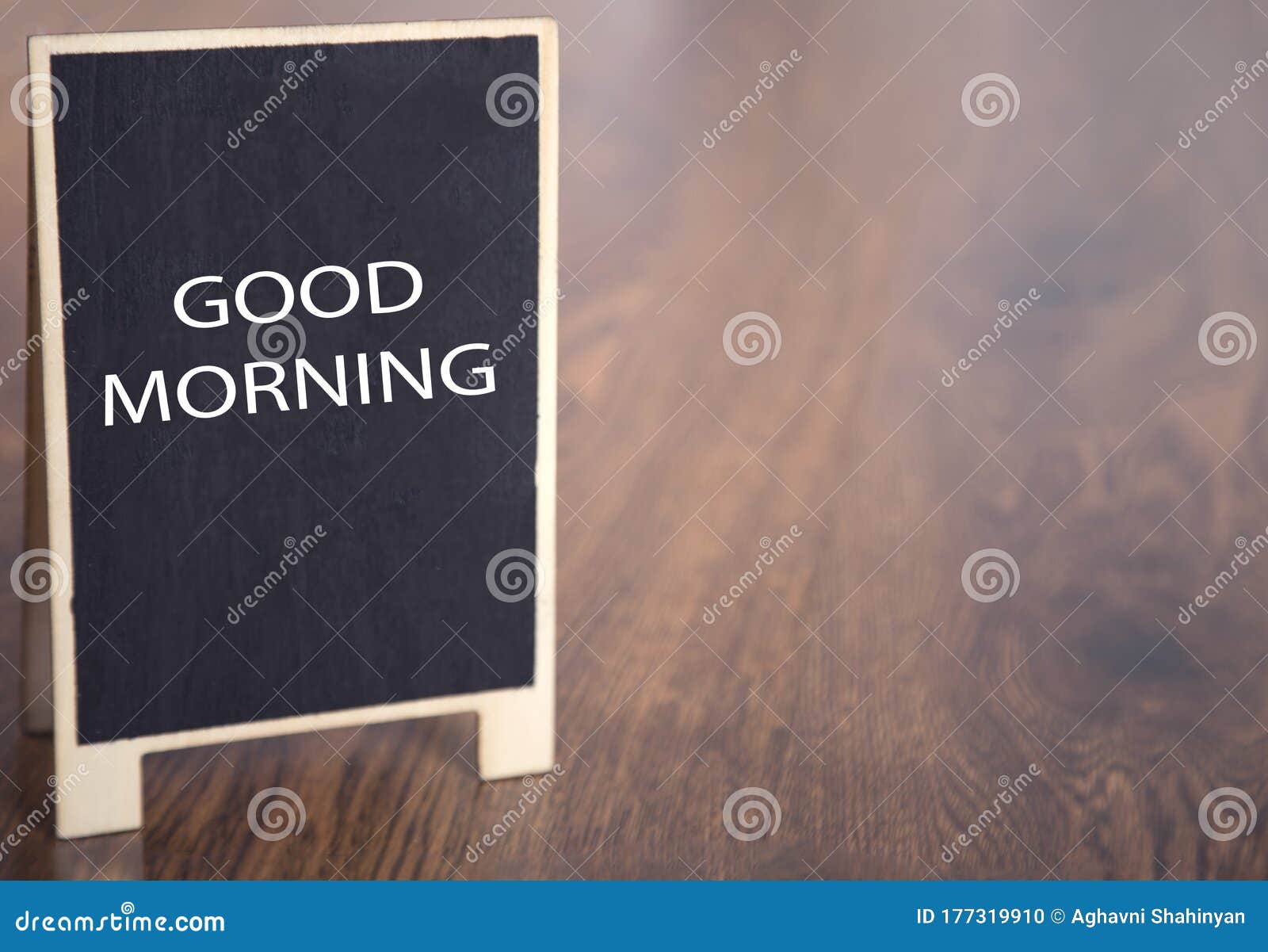 Good morning text stock photo. Image of sign, text, style - 177319910