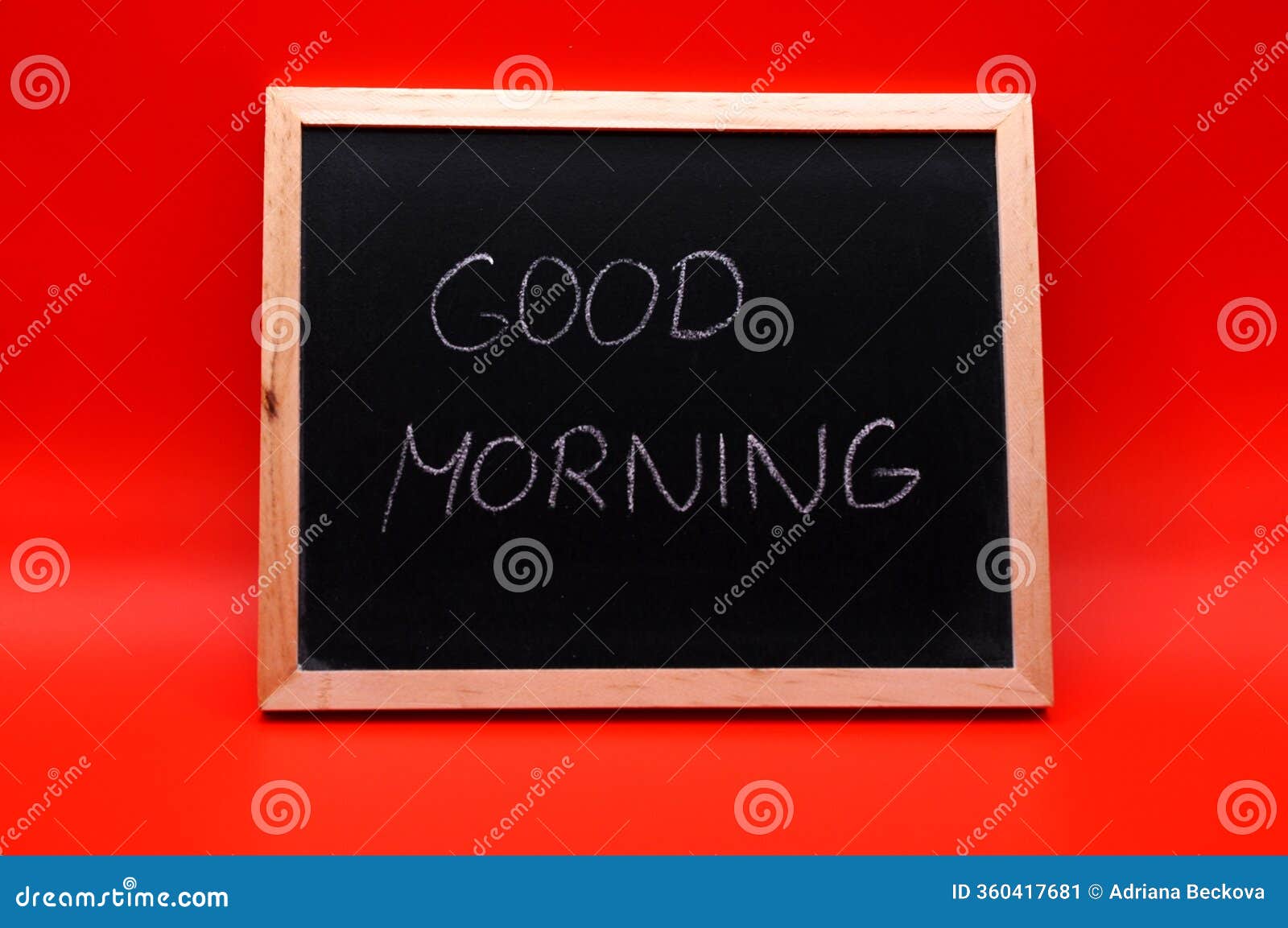 Good morning write stock illustration. Illustration of wood - 360417681