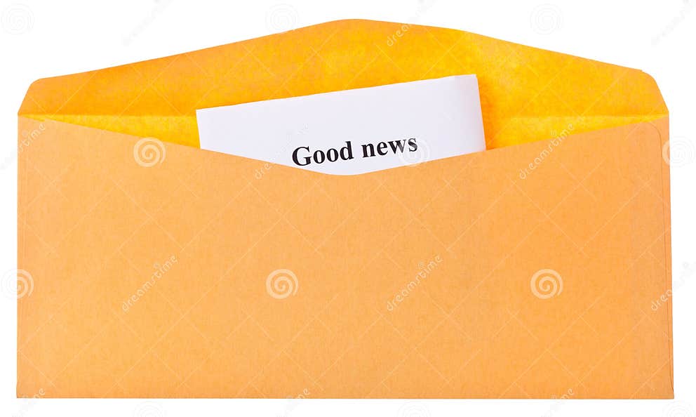 Good news stock photo. Image of important, headline, message - 24878772