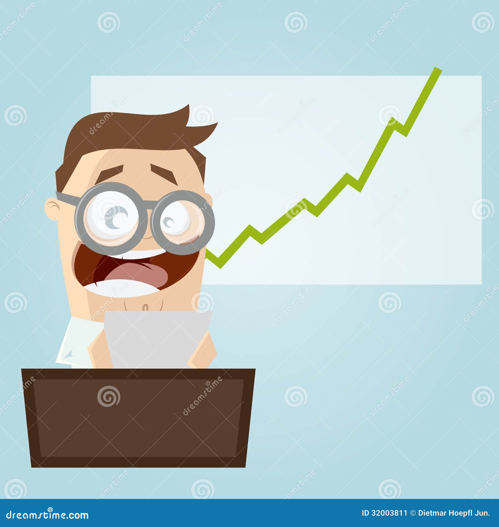 Good news stock vector. Illustration of humorous, smiling - 32003811