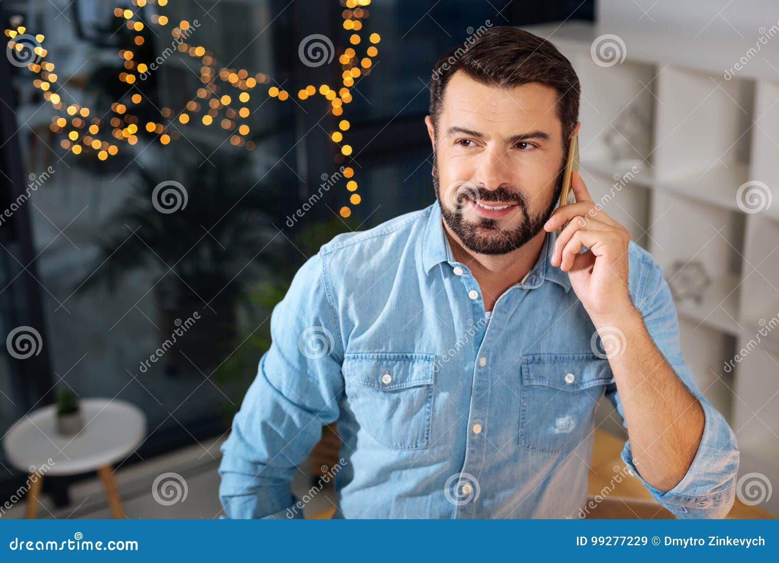 Cheerful Positive Man Smiling Stock Image - Image of male, idea: 99277229 Cheerful Positive Man Smiling Stock Image - Image of male, idea: 99277229