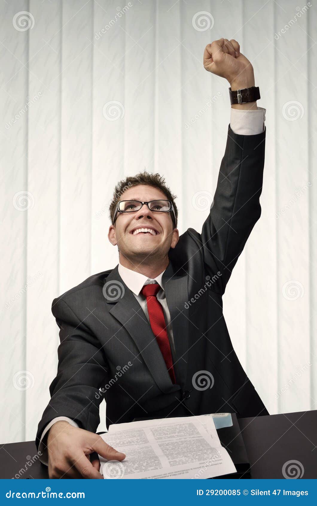 Good news at the office stock image. Image of ideas, people - 29200085