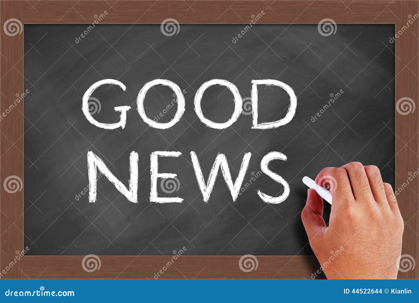 Good news stock photo. Image of displaying, caucasian - 44522644