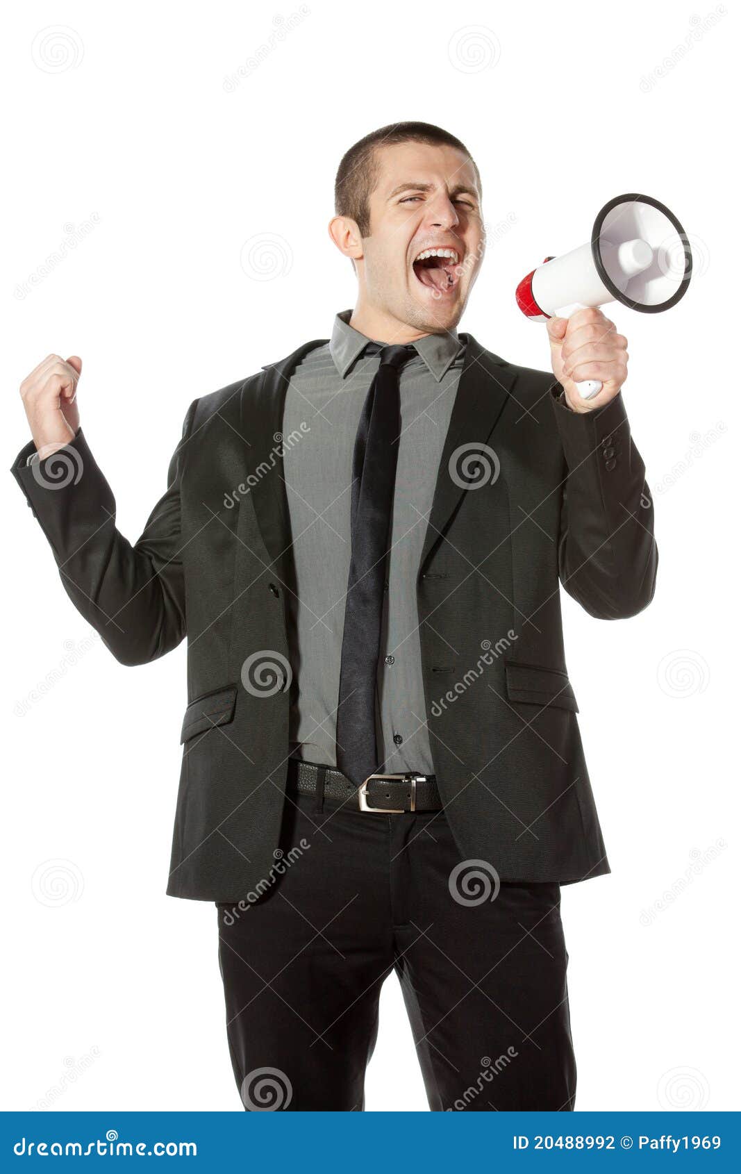 Good news for you! stock photo. Image of isolated, attention - 20488992