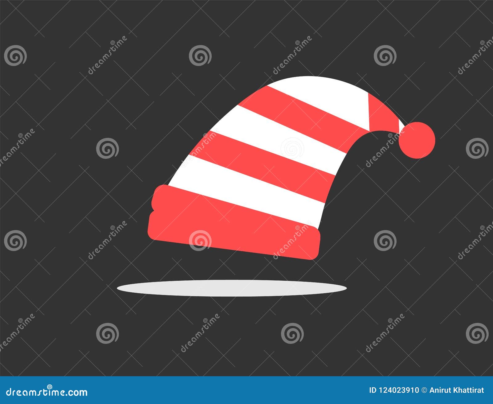Good Night Hat.Vector Illustration Stock Vector - Illustration of ...
