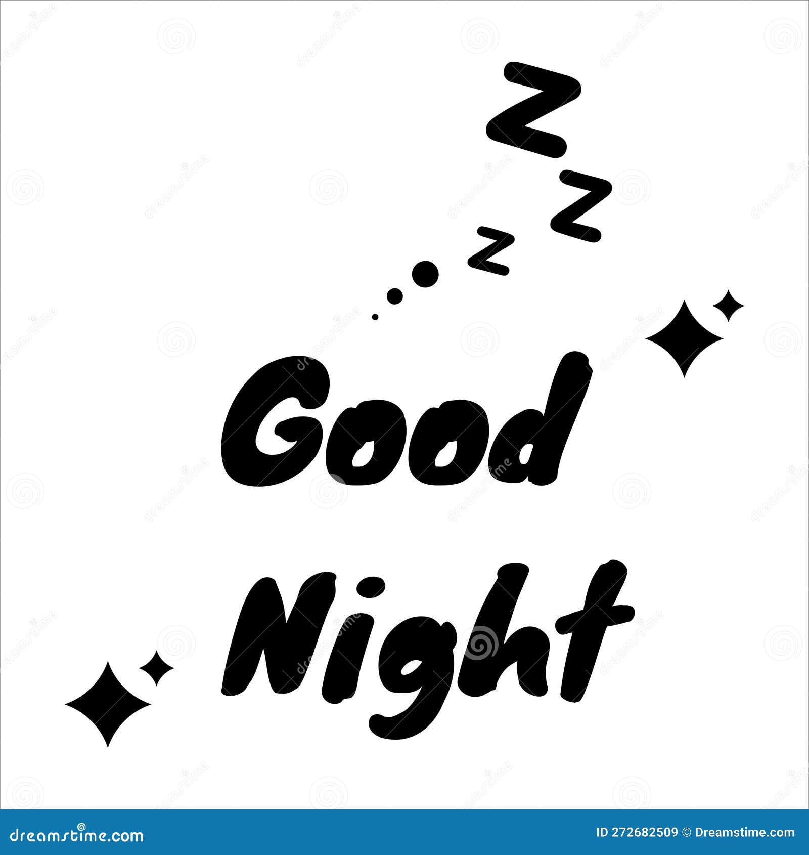 Good Night. Good Night Poster Design. Good Sleep. Sleep Stock Vector ...