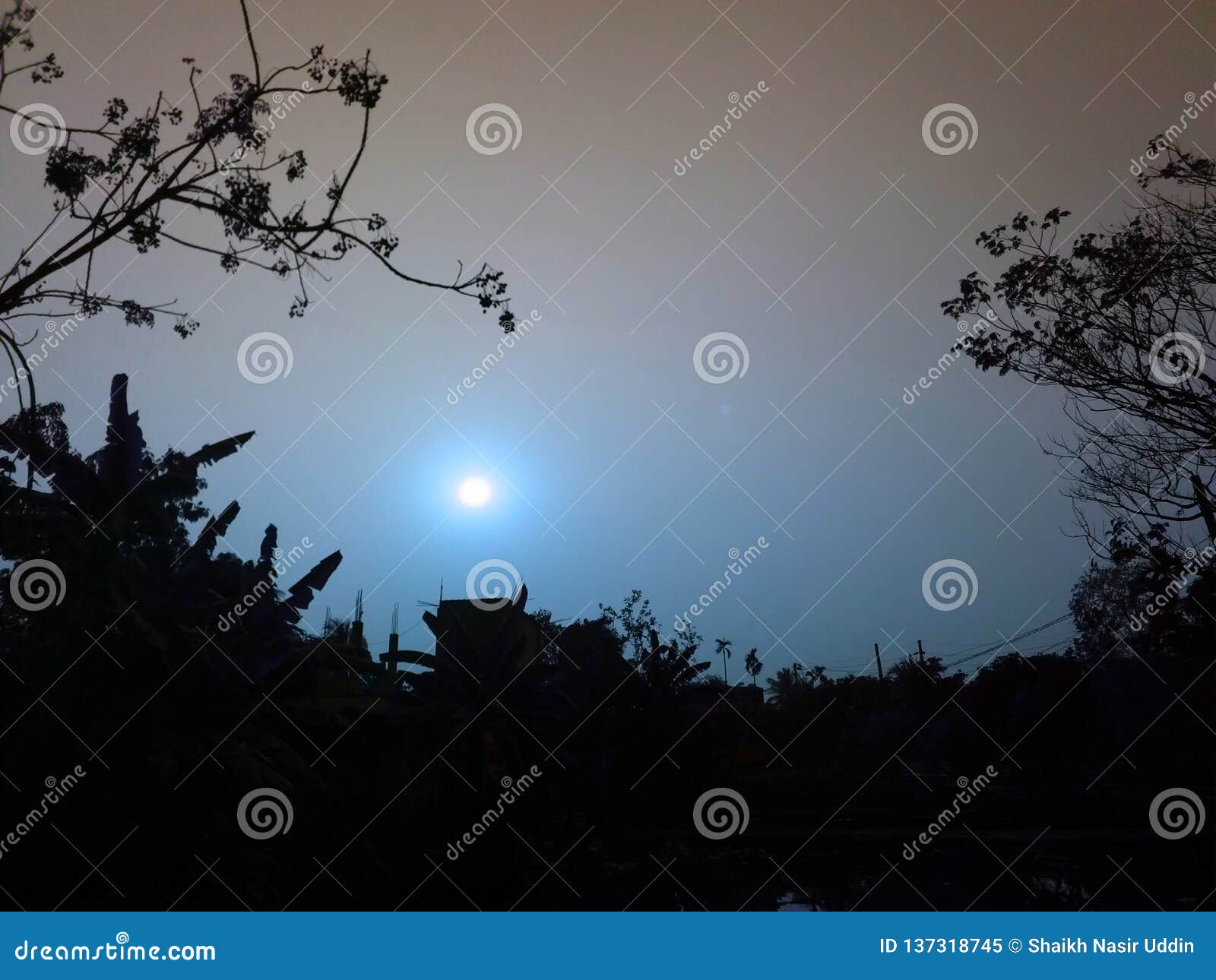 Moon stock image. Image of night, super, good, moon - 137318745