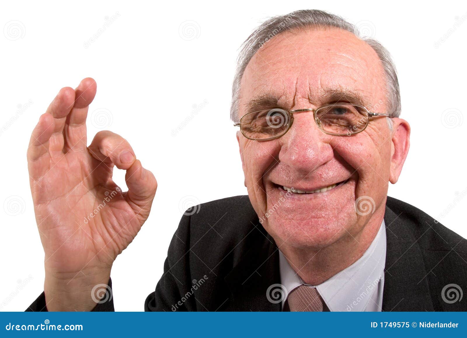 Good! OK! Yes! stock image. Image of person, white, happy - 1749575