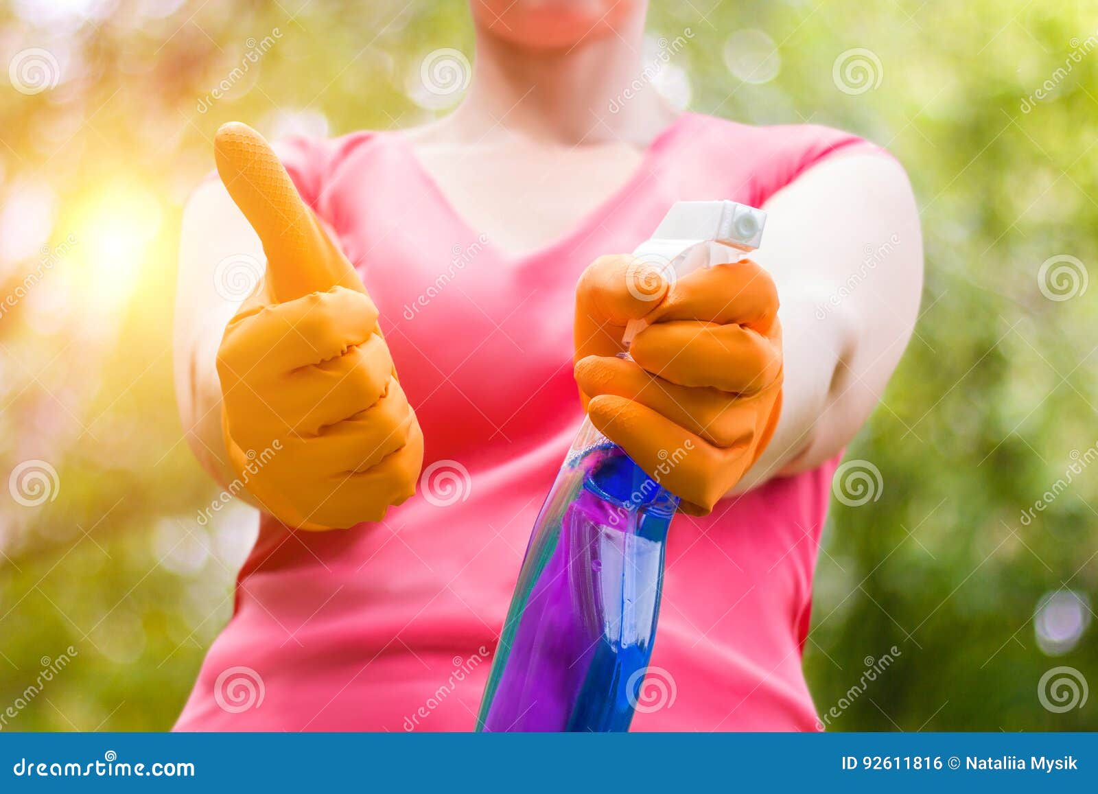 Good performance cleaning. stock photo. Image of housework - 92611816