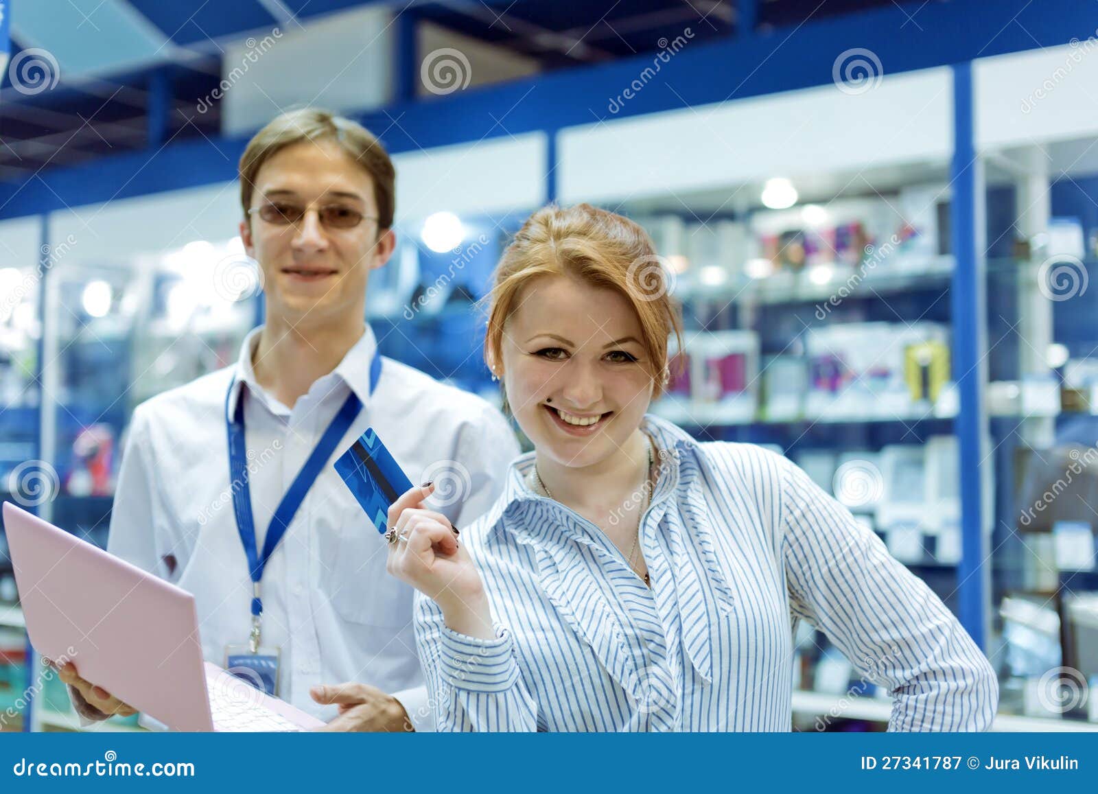 Good purchases stock image. Image of laptop, adviser - 27341787