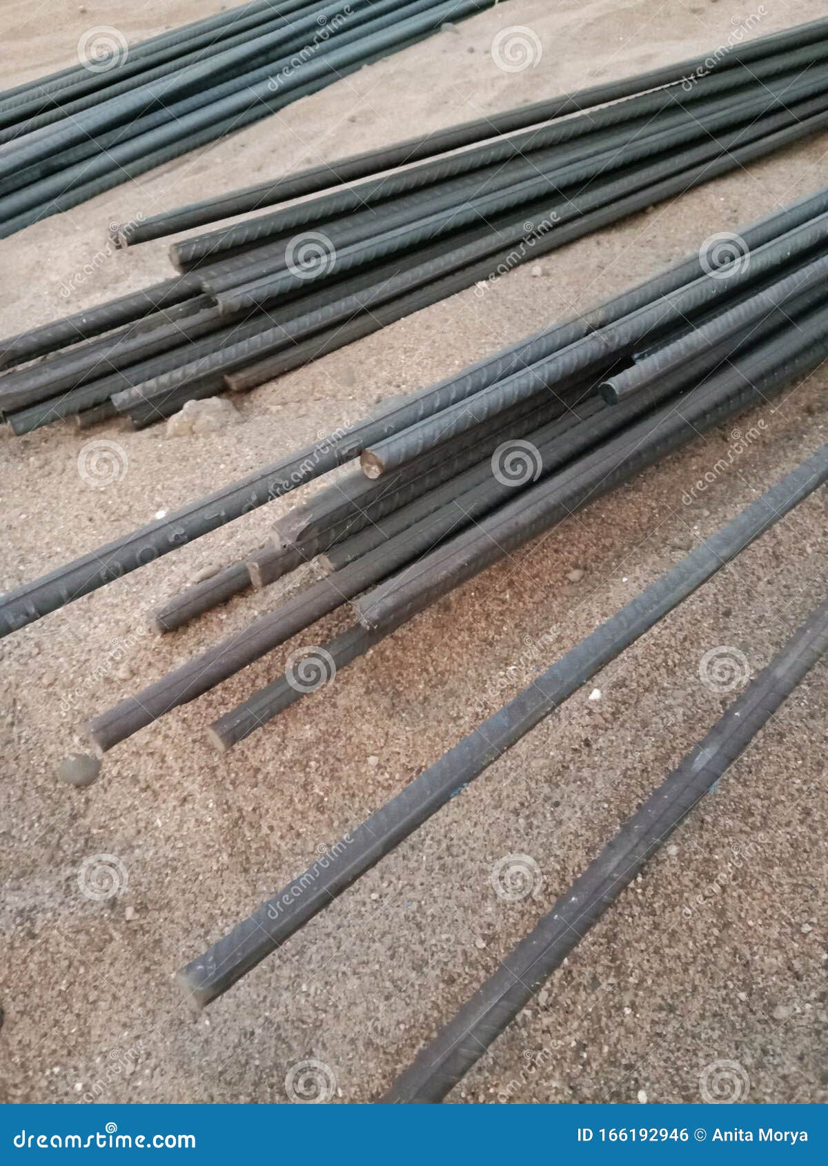 Good Quality Durable Iron Rods Stock Photo - Image of icon, pile: 166192946