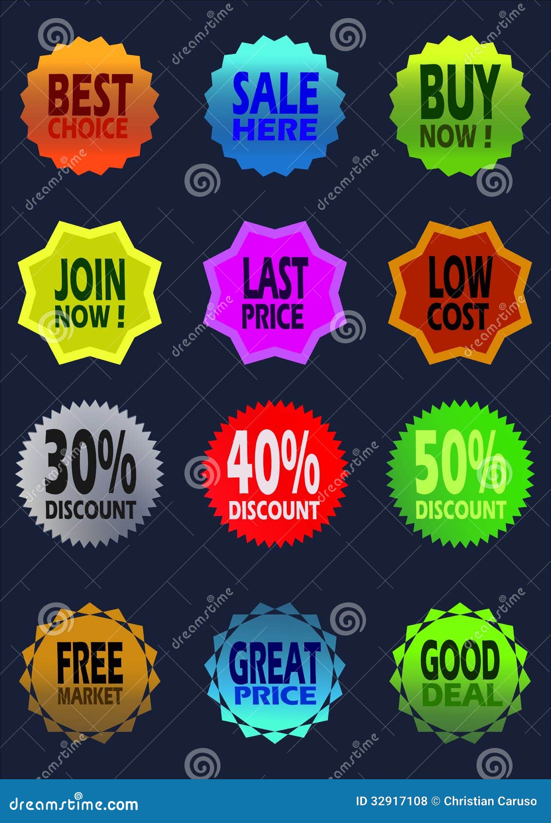 Good sales stock illustration. Illustration of shopper - 32917108