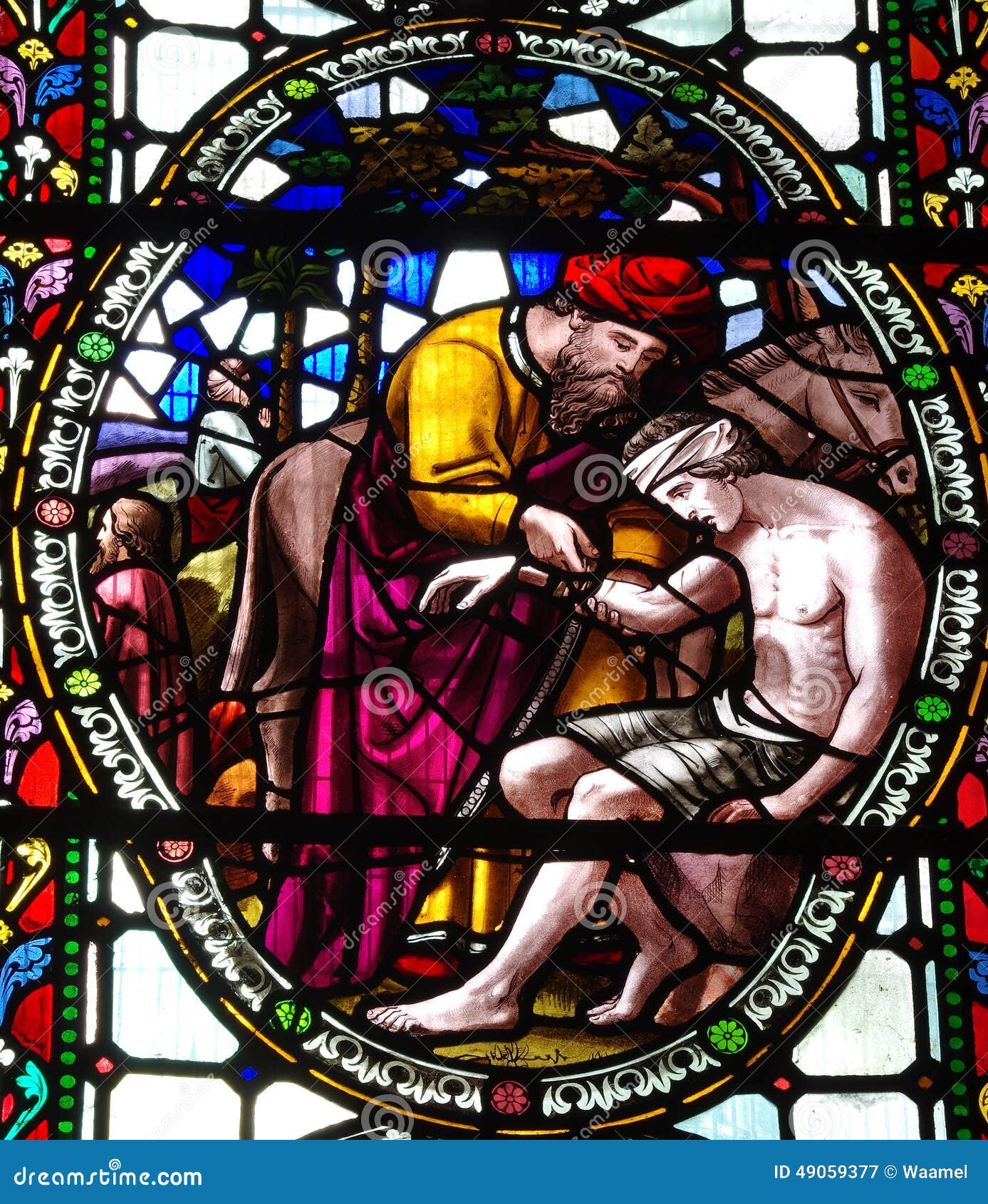 The Good Samaritan stock image. Image of caring, desert - 49059377