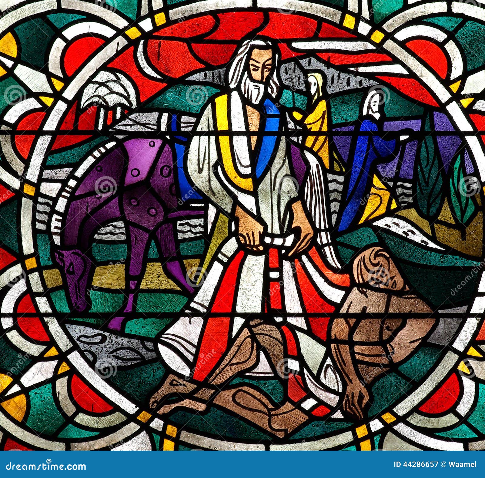 The Good Samaritan stock image. Image of horse, gospels - 44286657