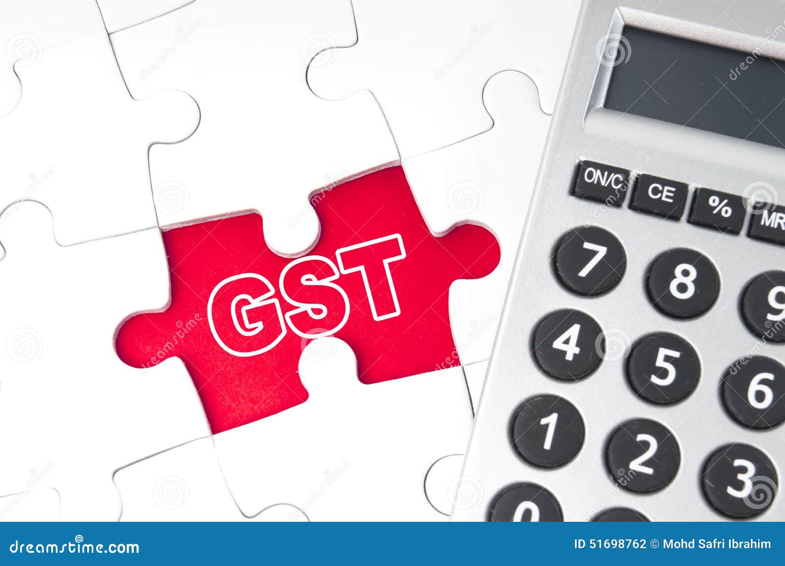 Good service tax (GST) stock photo. Image of payer, word - 51698762