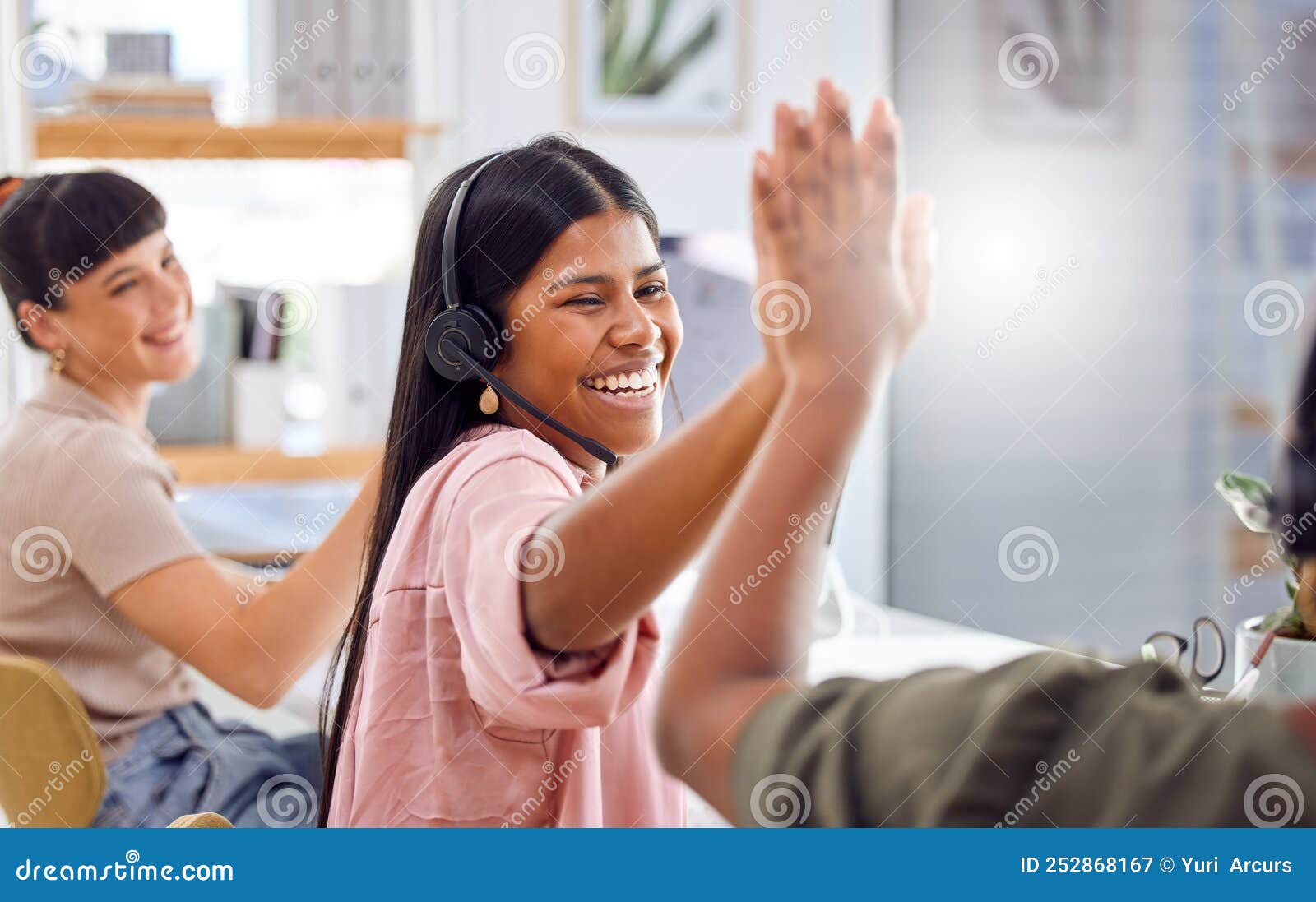 Good Service, Thats What Were Know for. Two Businesspeople Sharing a ...