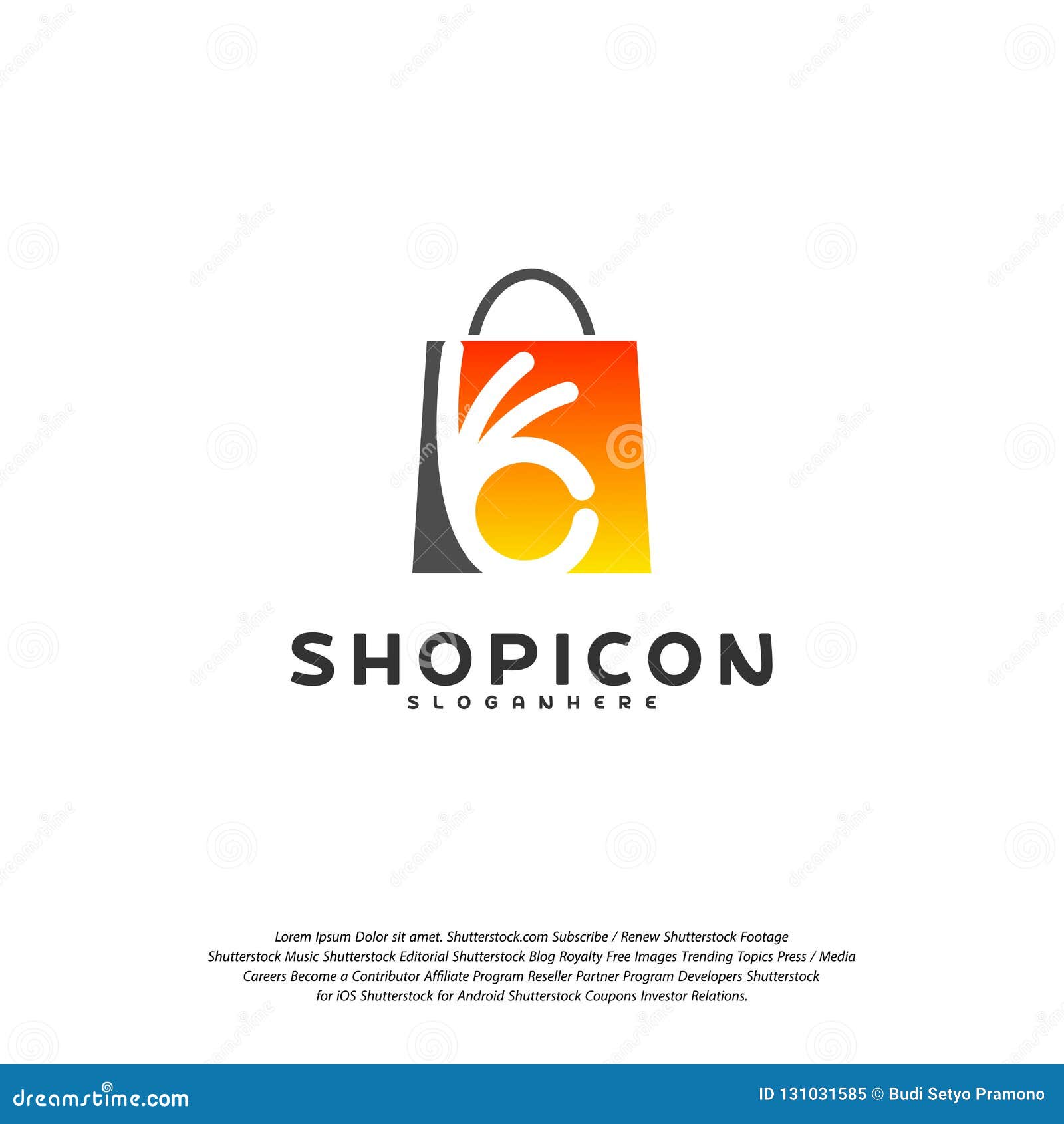 Good Shop Logo Template Design Vector. Great Shop Logo Vector Stock ...