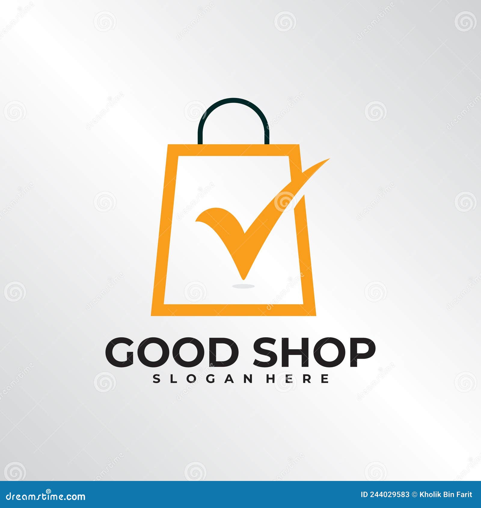 Good Shop Logo Vector Design Template Stock Vector - Illustration of ...