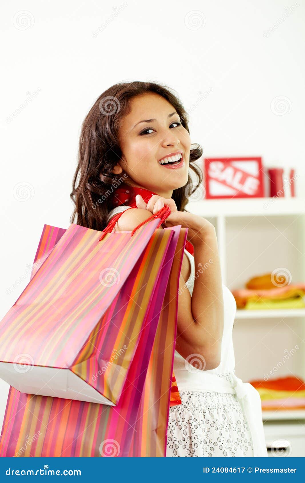 Good shopping stock image. Image of beautiful, feminine - 24084617