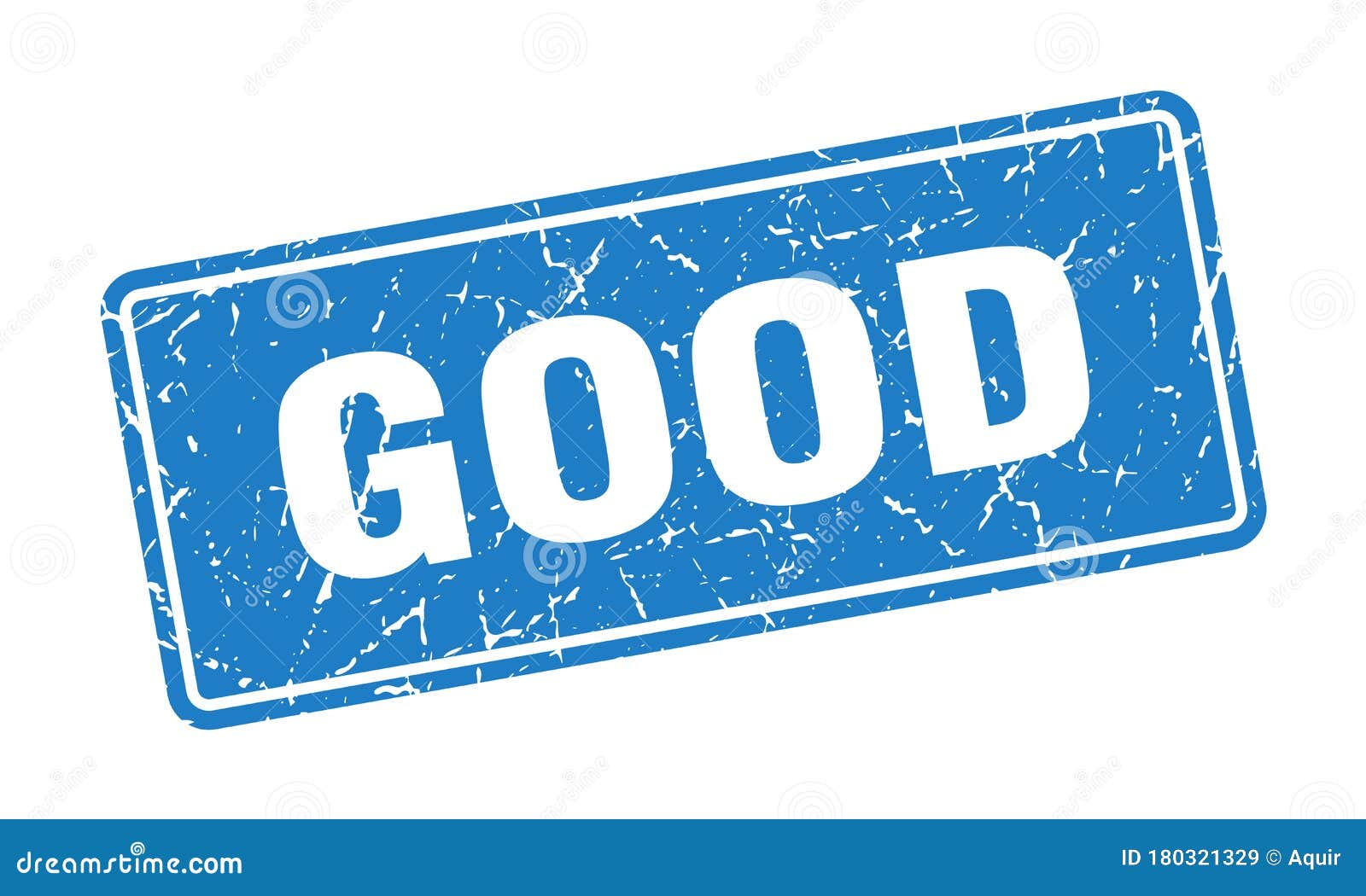 Good Sign. Good Grunge Stamp Stock Vector - Illustration of vector ...
