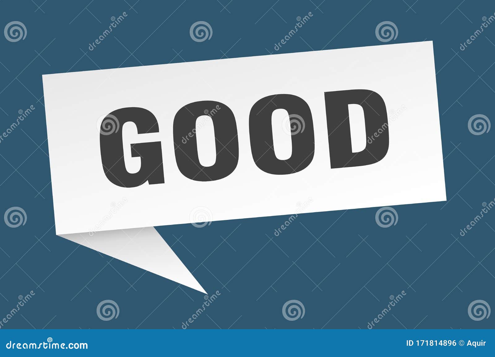 Good Speech Bubble. Good Ribbon Sign Stock Vector - Illustration of ...