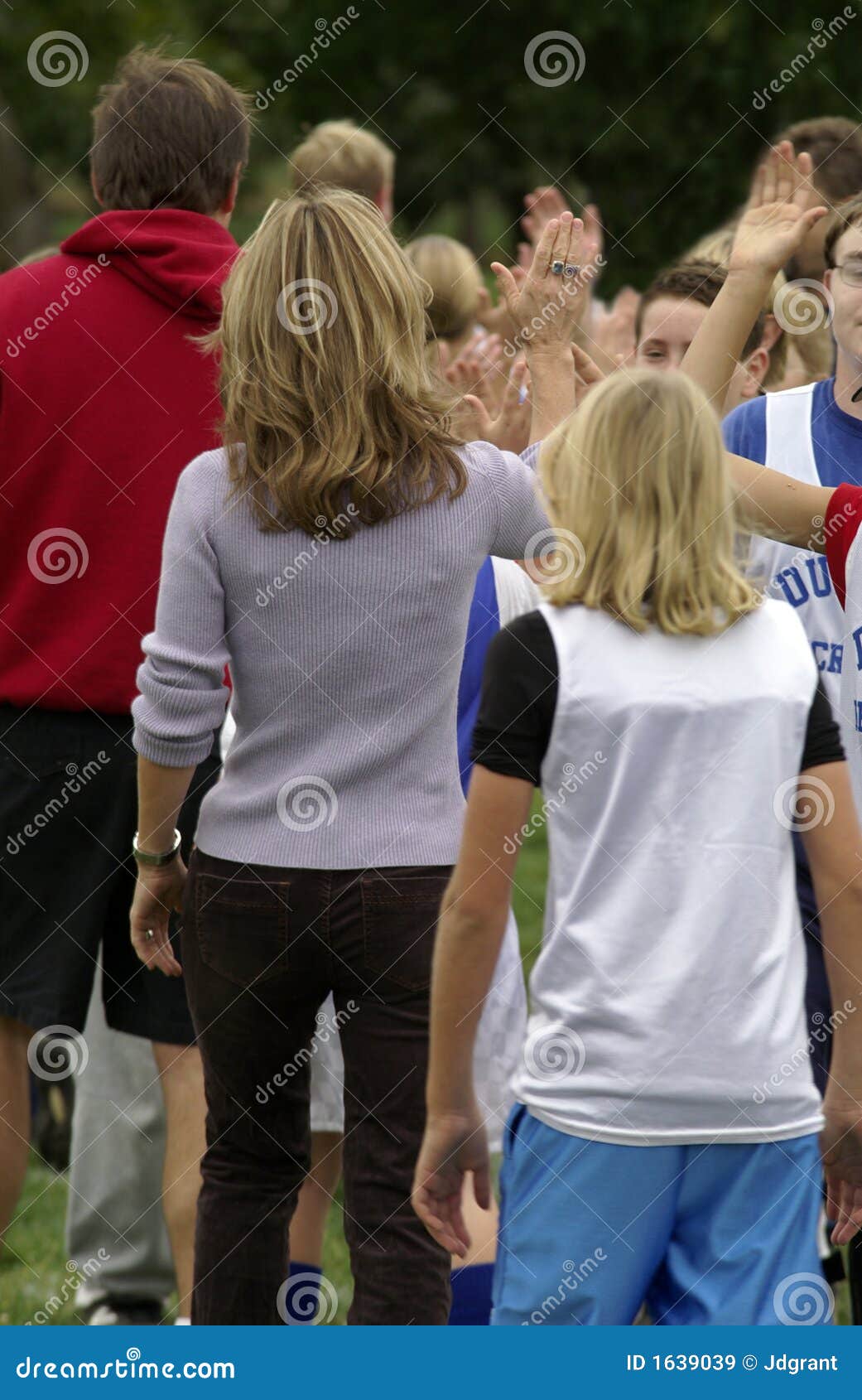 Good Sportsmanship stock image. Image of game, salute - 1639039