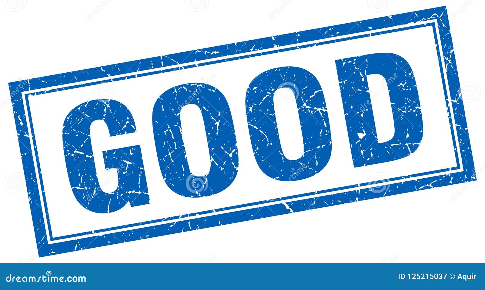 Good stamp stock vector. Illustration of background - 125215037