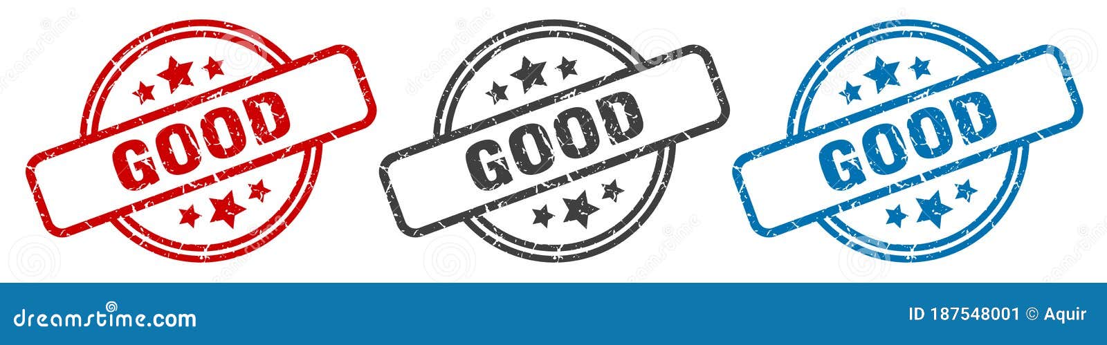 Good Stamp. Good Round Isolated Sign Stock Vector - Illustration of ...
