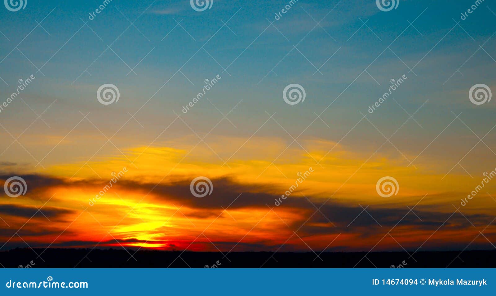 Good sunset stock photo. Image of bright, summer, moody - 14674094