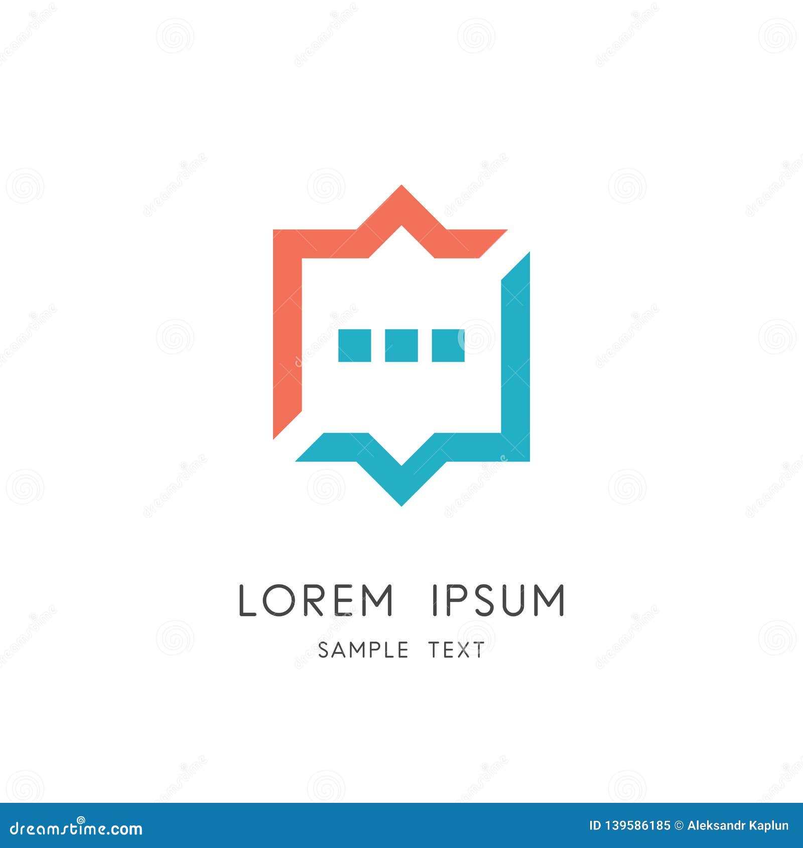 Good Talk Logo - Chat or Dialogue Symbol Stock Vector - Illustration of ...