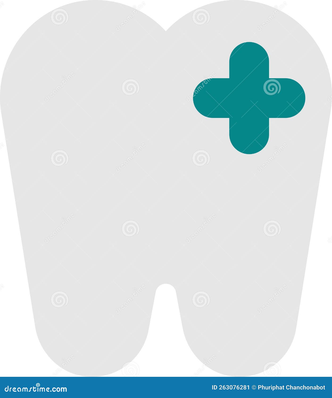 Good Teeth Illustration in Minimal Style Stock Vector - Illustration of ...