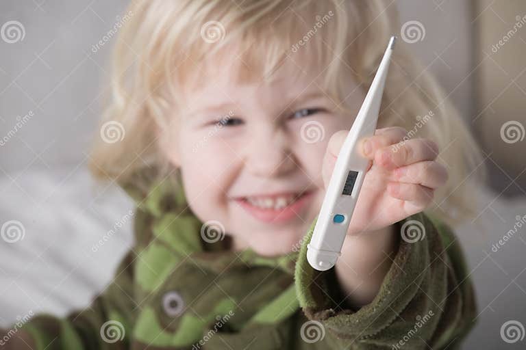 Good temperature stock photo. Image of childhood, prevention - 4452724