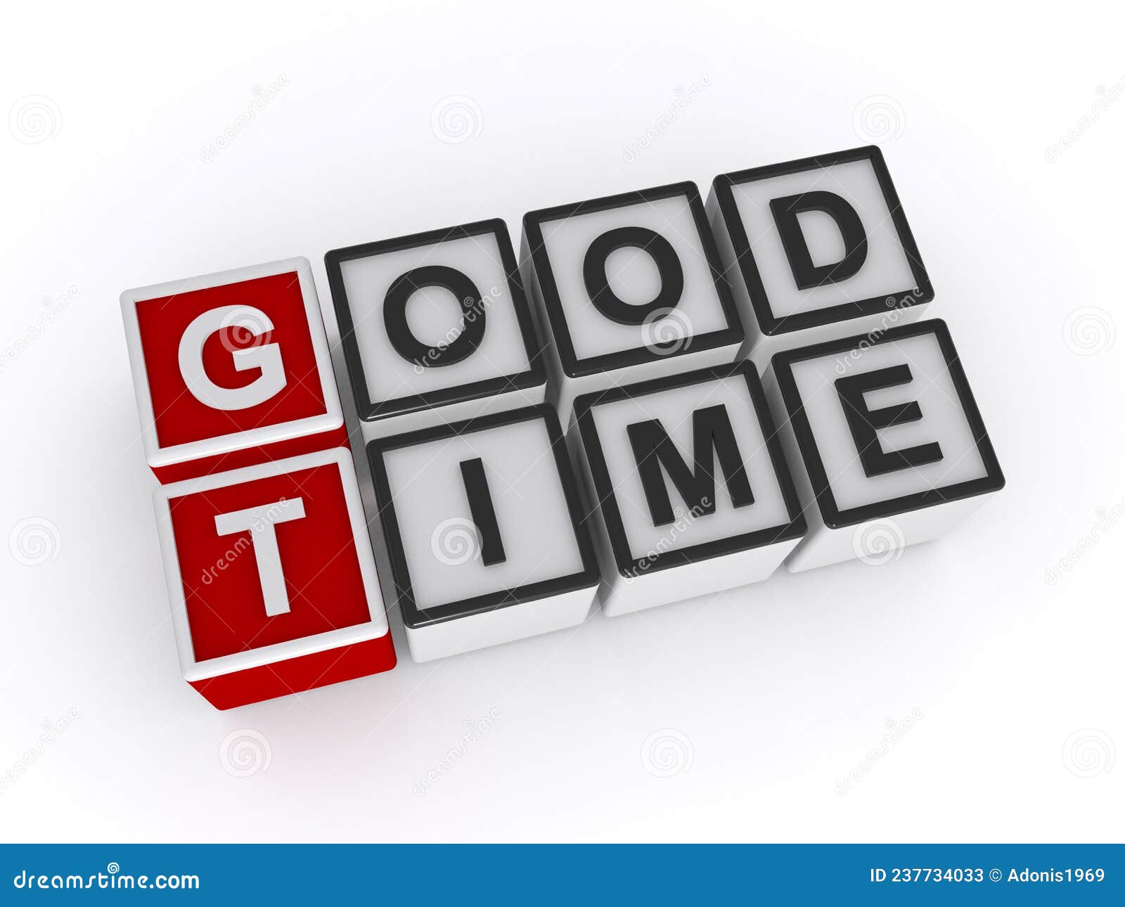 Time Word Magnifying Glass Vector Illustration | CartoonDealer.com ...