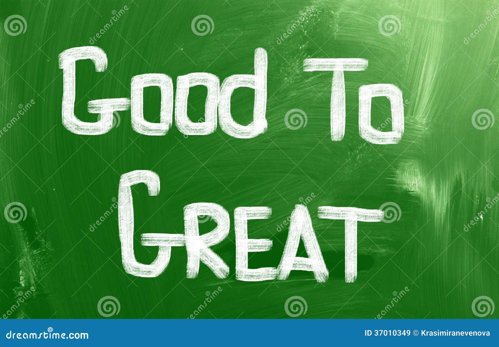 Good To Great Concept stock illustration. Illustration of motivation ...