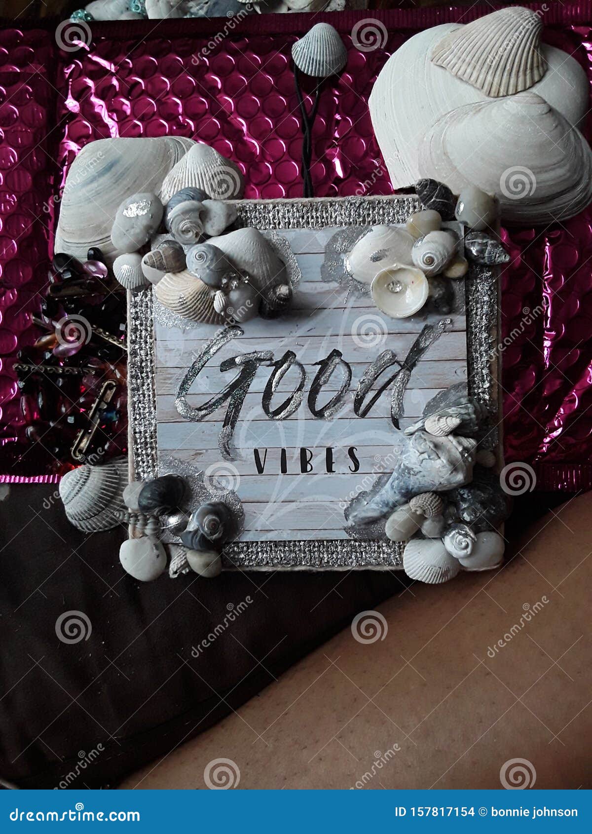Good vibes at the beach editorial stock image. Image of shells - 157817154