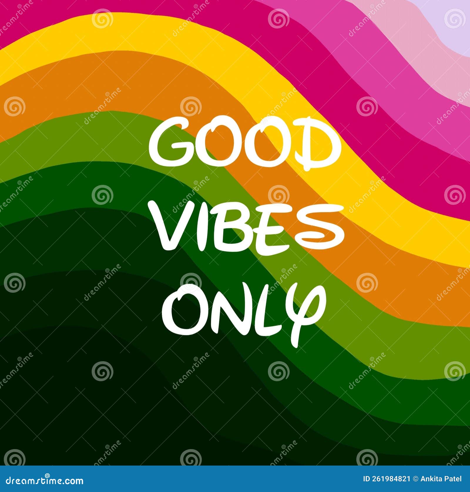 Good Vibes only Wallpaper editorial photo. Image of good - 261984821