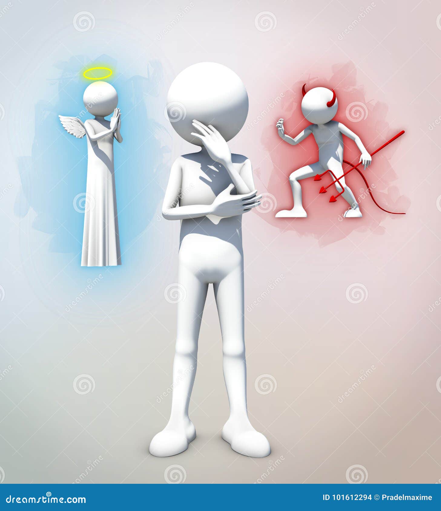 Good Vs Evil Clipart