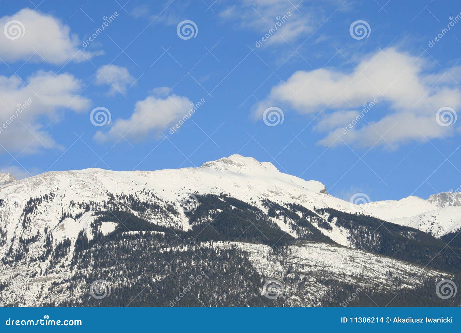 Good Weather in Canadian Rockies Stock Photo - Image of landscape ...