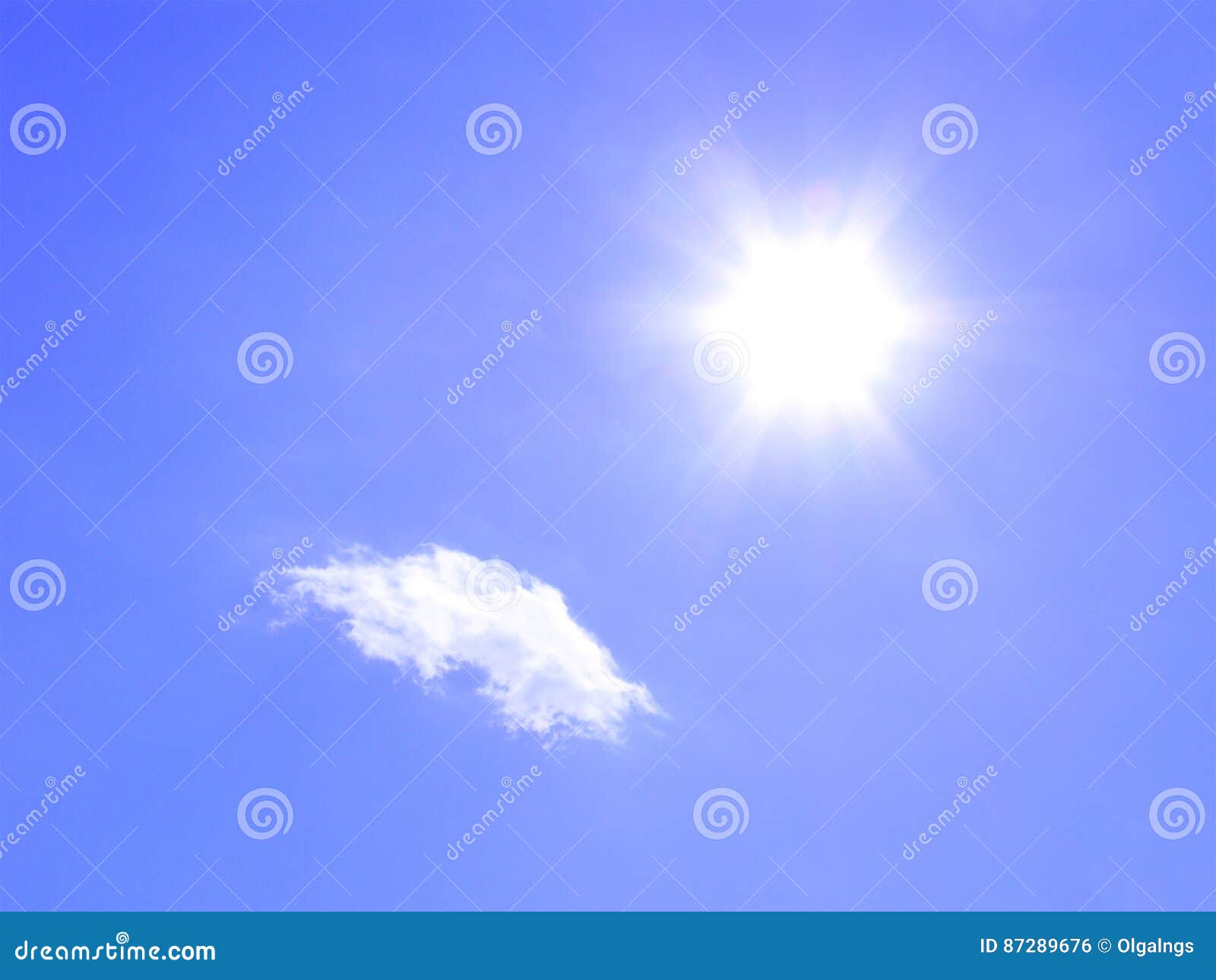 Good weather stock photo. Image of cloudscape, indigo - 87289676