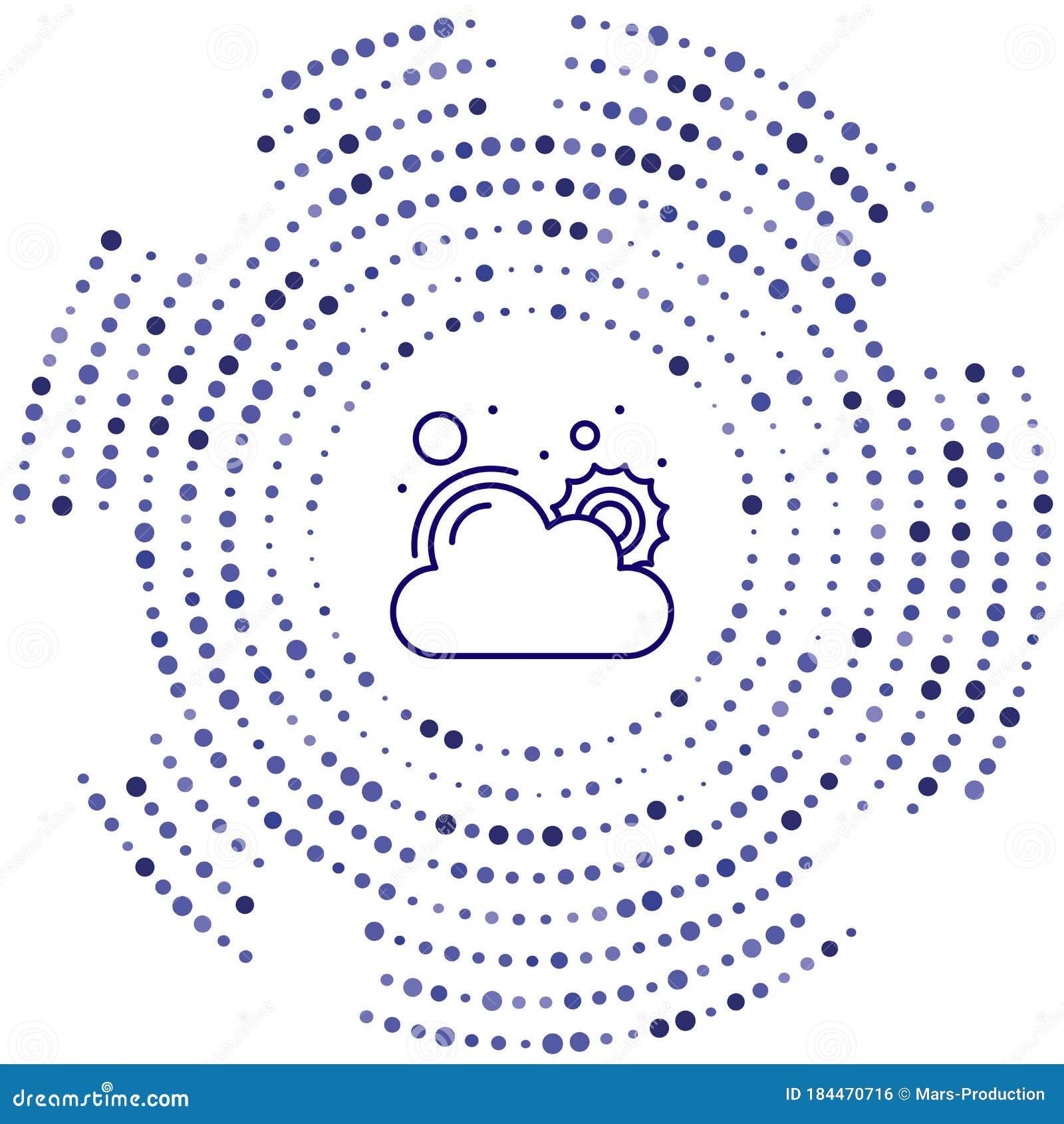 Good Weather Vector Icon. Good Weather Editable Stroke Stock Vector ...