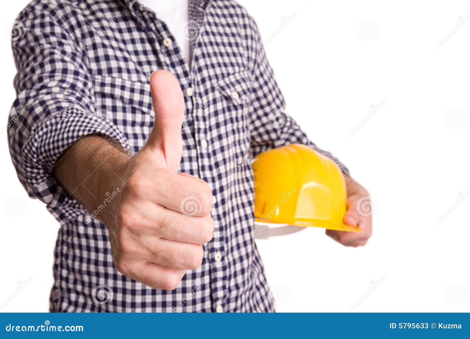 Good work! stock image. Image of helmet, casual, protection - 5795633