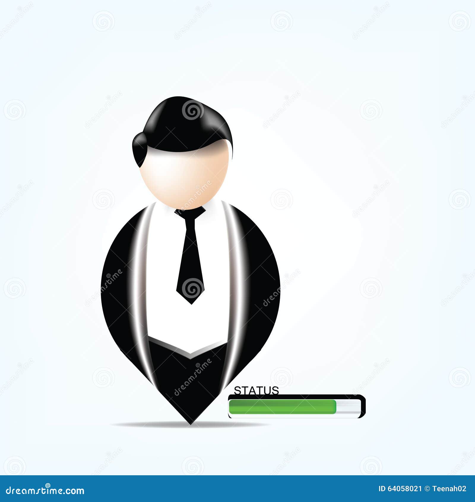 Good work status stock vector. Illustration of relations - 64058021