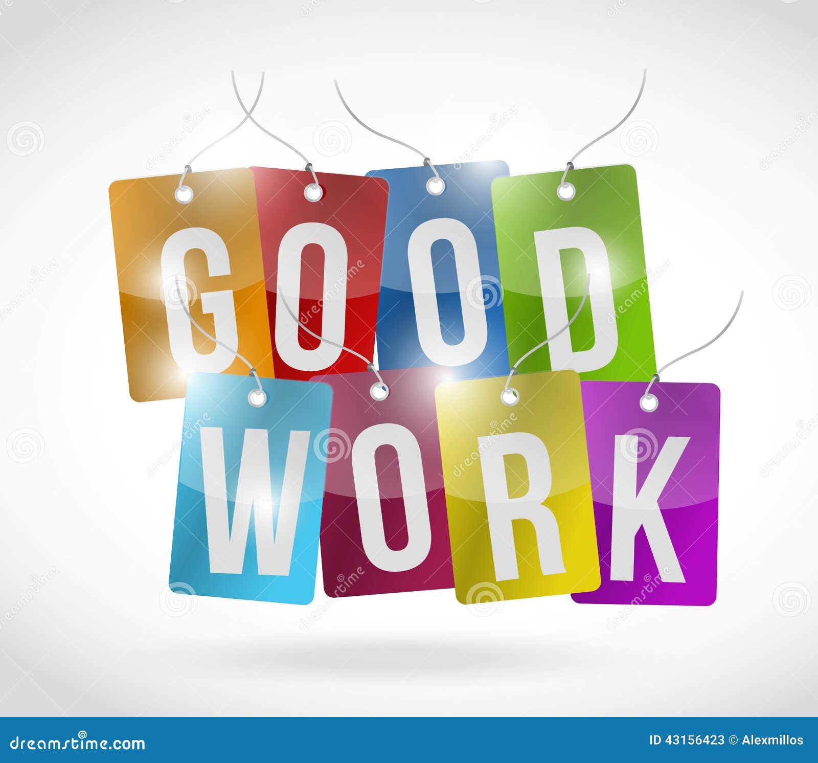 Good Work Sticker. Good Work Sign On Transparent Background Cartoon ...