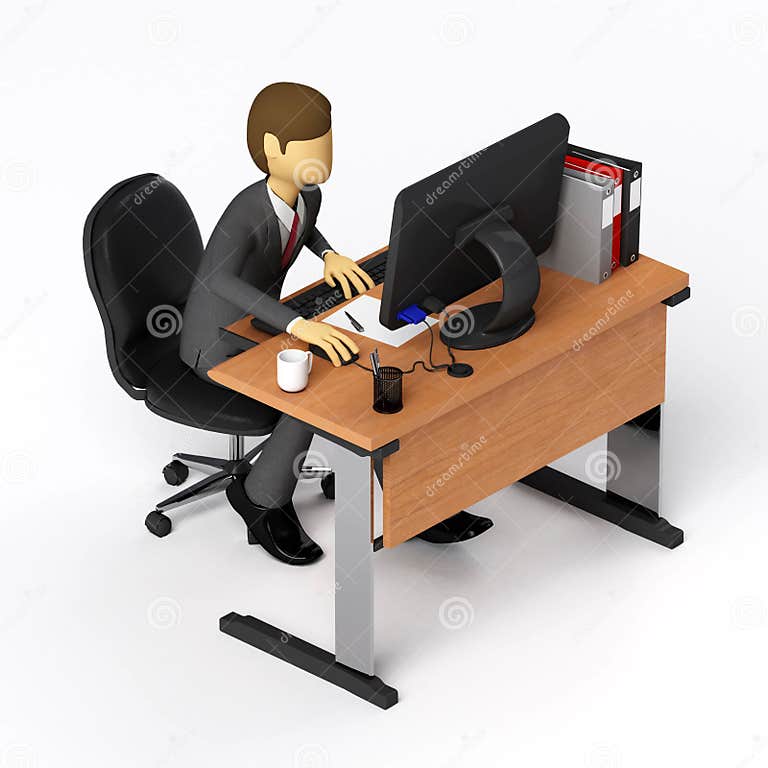 Good Worker stock illustration. Illustration of concept - 12676865