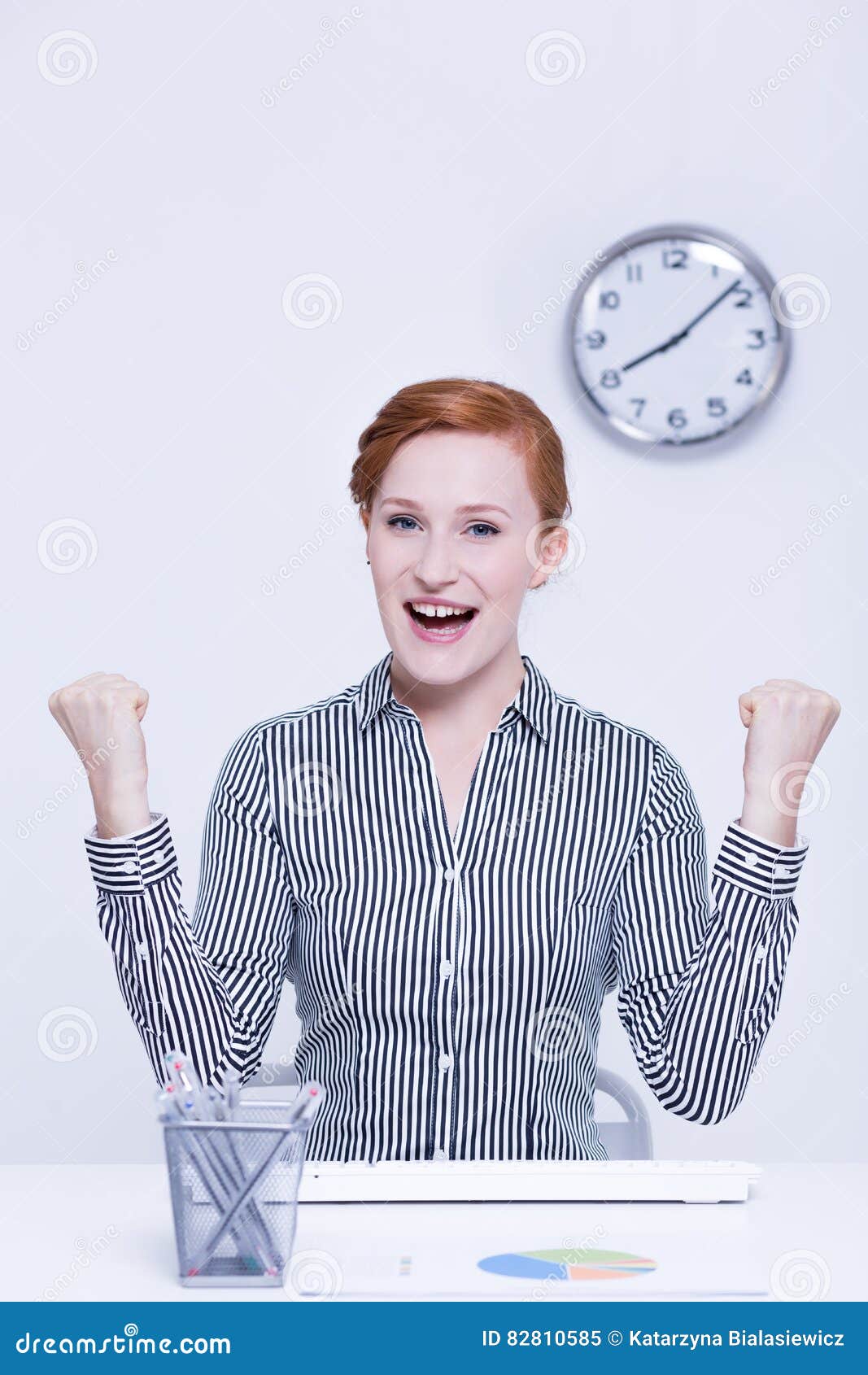 Good Worker with Positive Attitude Stock Image - Image of energy ...