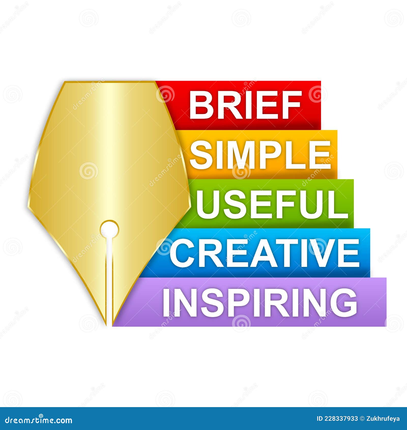 Good Writing Vector stock illustration. Illustration of library - 228337933