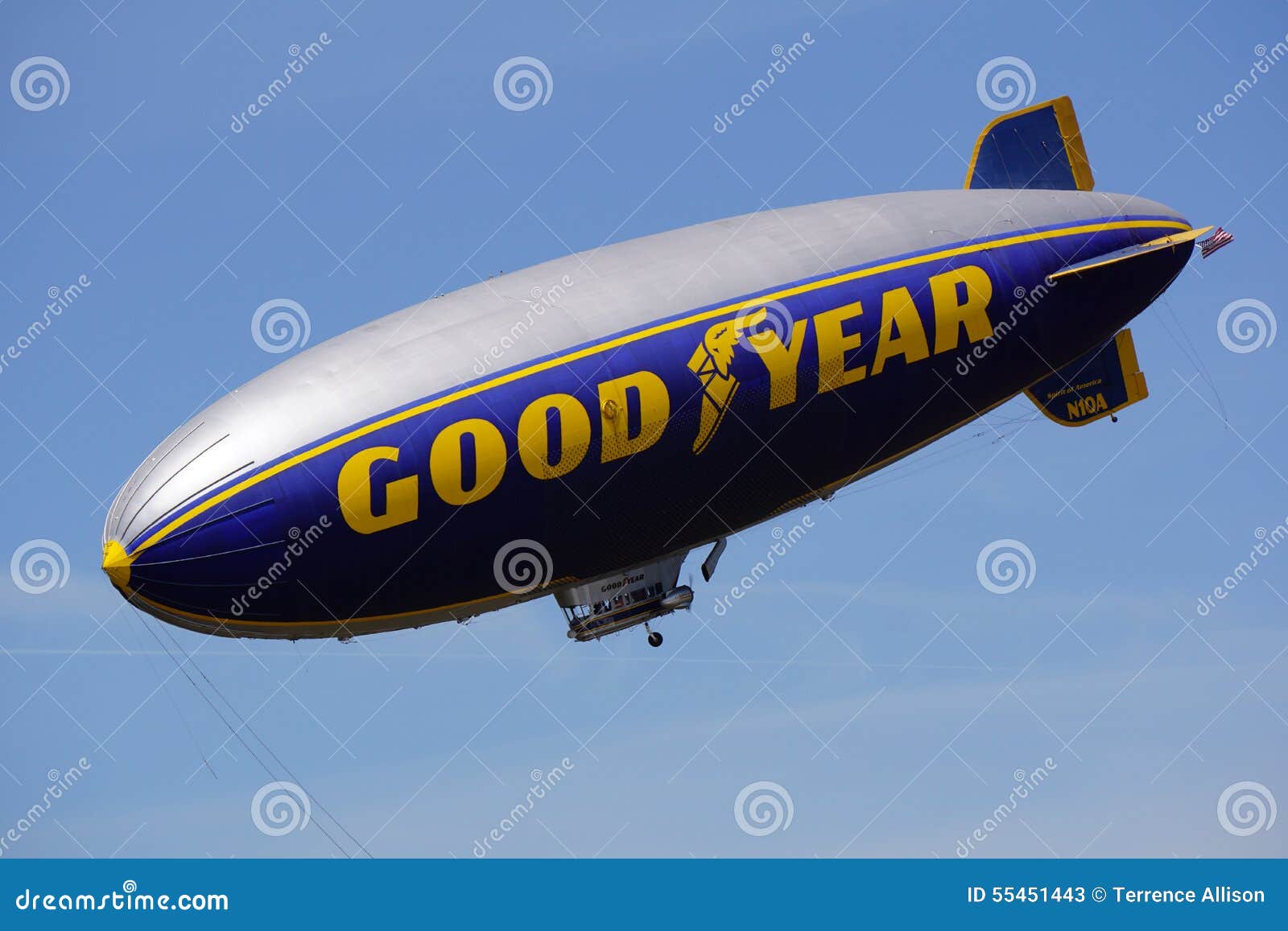 Good year blimp editorial stock photo. Image of blimp - 55451443