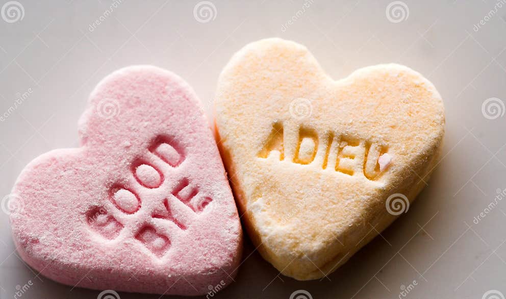 Goodbye candy stock photo. Image of letters, nutrition - 1030286