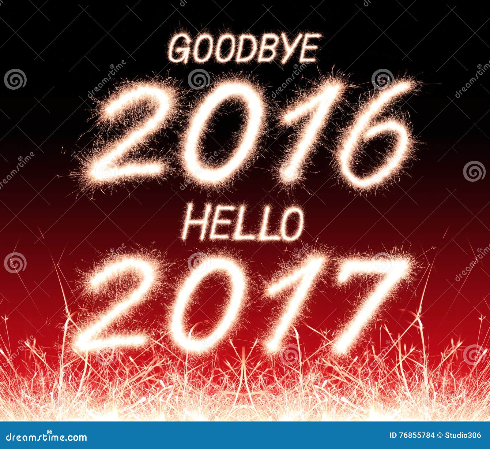 2017 stock photo. Image of spark, texture, firework, sparkle - 76855784