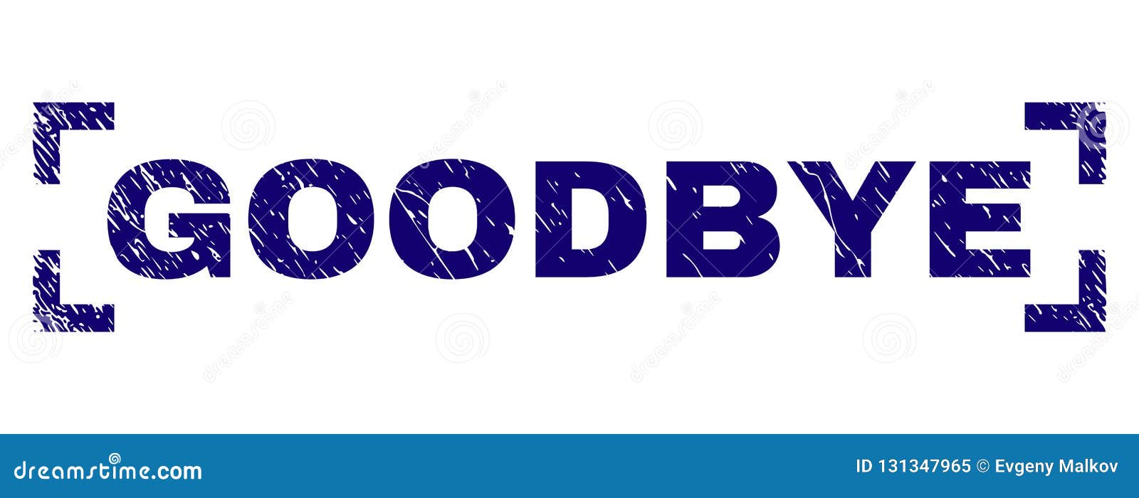 Grunge Textured GOODBYE Stamp Seal between Corners Stock Vector ...